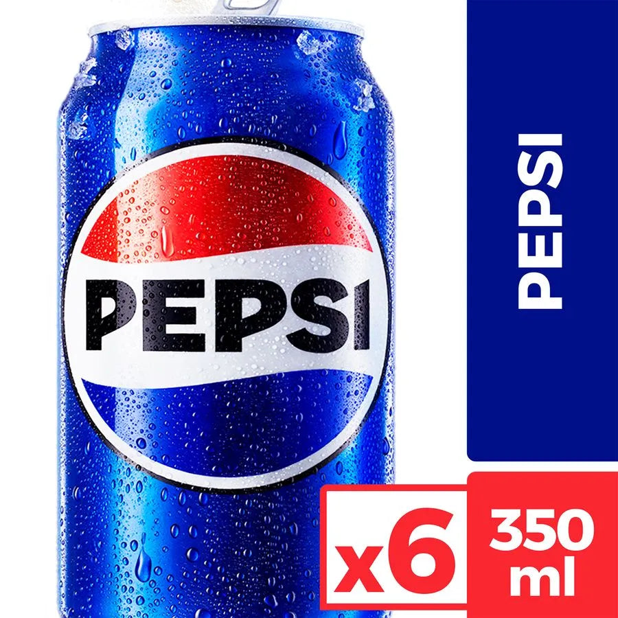 BEBIDA EN LATA PEPSI 350ML 1X6 – Multimerkado